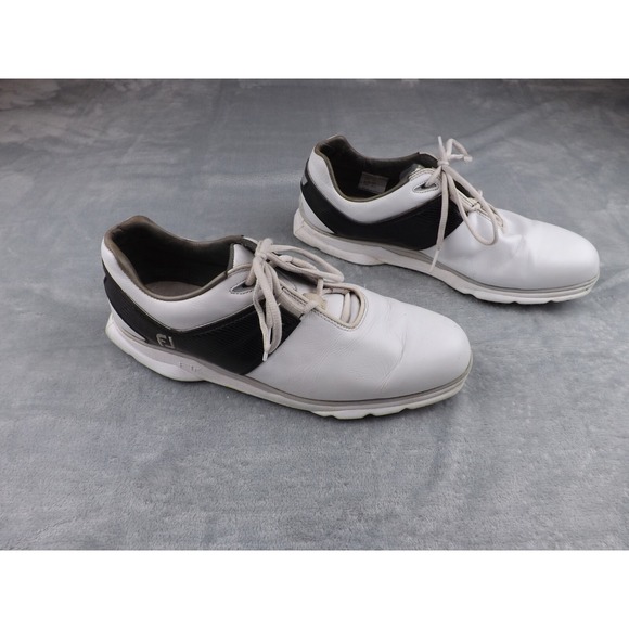 FootJoy | Shoes | Footjoy Pro Sl Ftf Golf Shoes Mens Size 5 Whiteblack ...